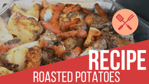 Easy Rustic Roasted Potatoes Recipe