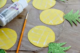 Pineapple Crafts - DIY Summer Garland That's Festive And Sweet