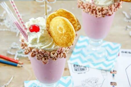 Ralph Breaks The Internet Morning Milkshake Recipe - Lady and the Blog