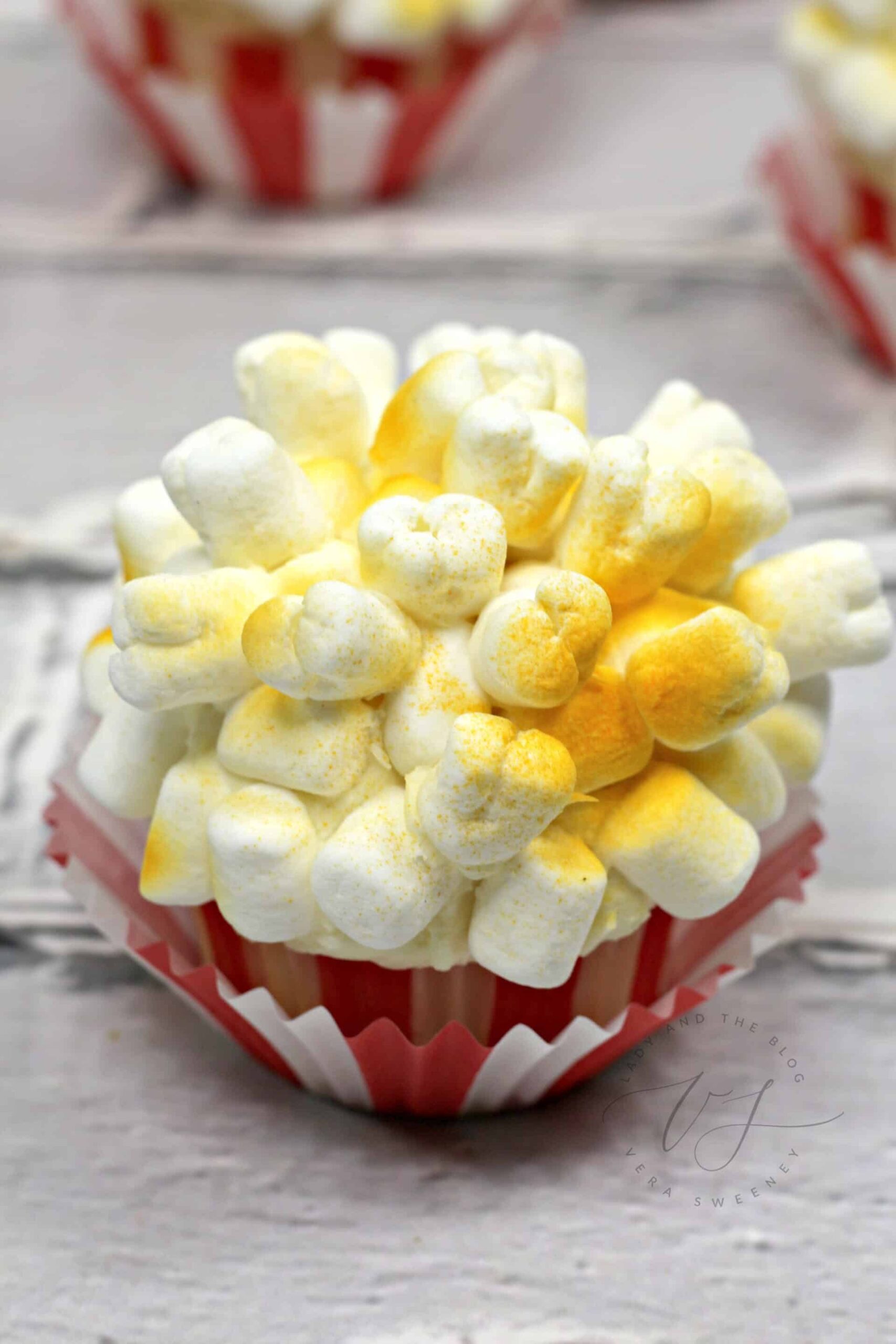Popcorn Cupcakes Recipe - Circus Cakes