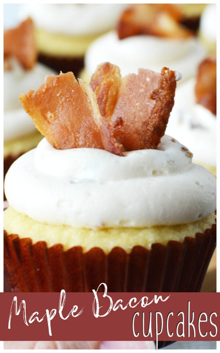 Maple Bacon Cupcakes Because We All Need To Live From Time To Time