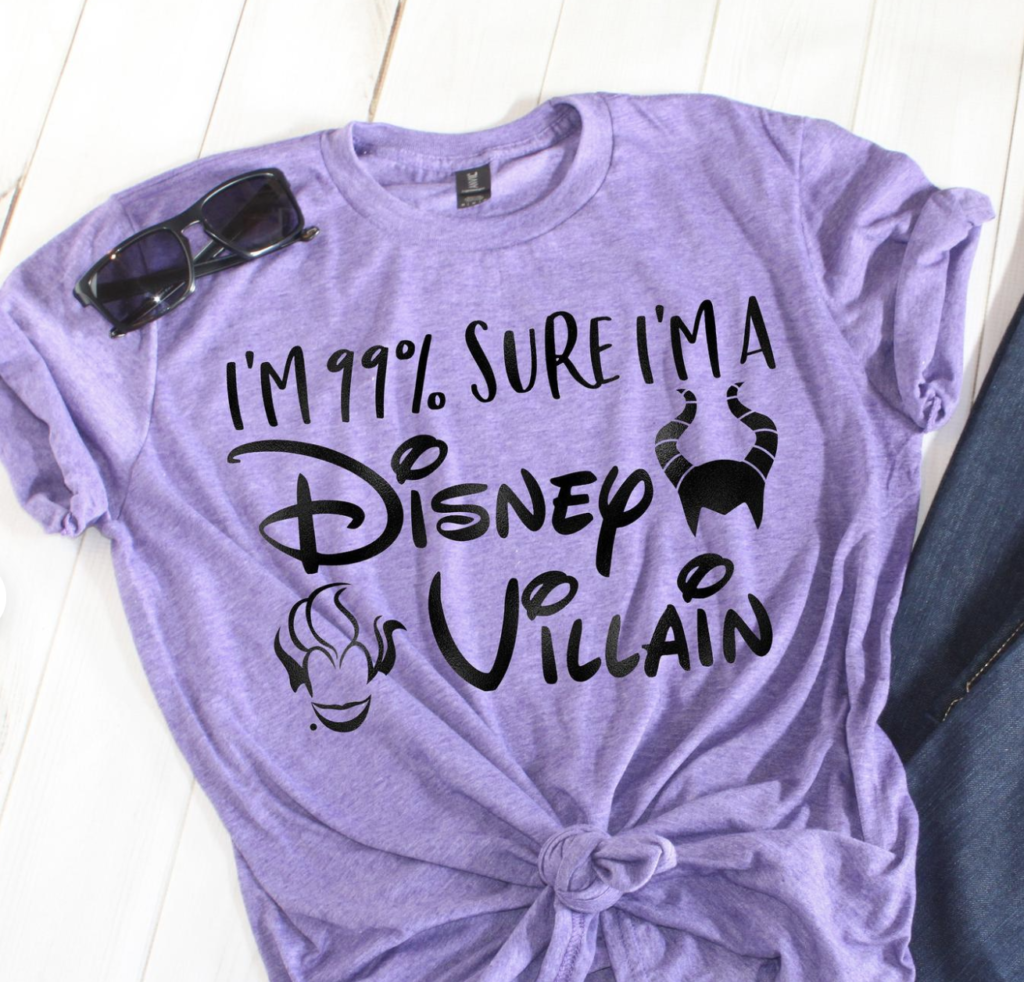 10 Disney Villain Shirts For Women - Lady and the Blog