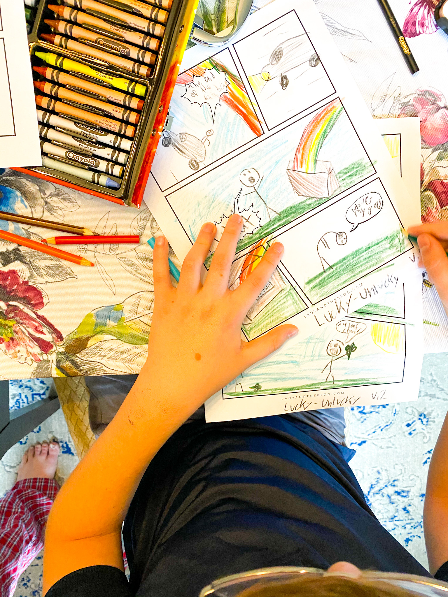 Printable Blank Comic Book Template - Make Your Own Comic Books