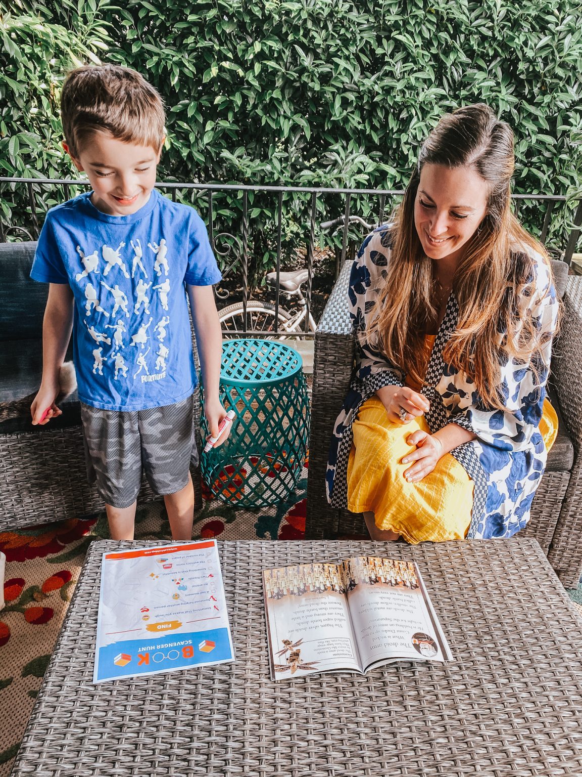 Book Scavenger Hunt Printable For Kids - Fun Searches While Reading