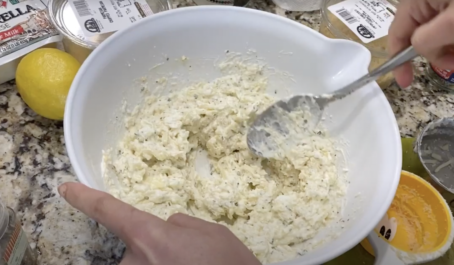 Baked Ricotta Cheese Dip Recipe - Made With Garlic And Lemons