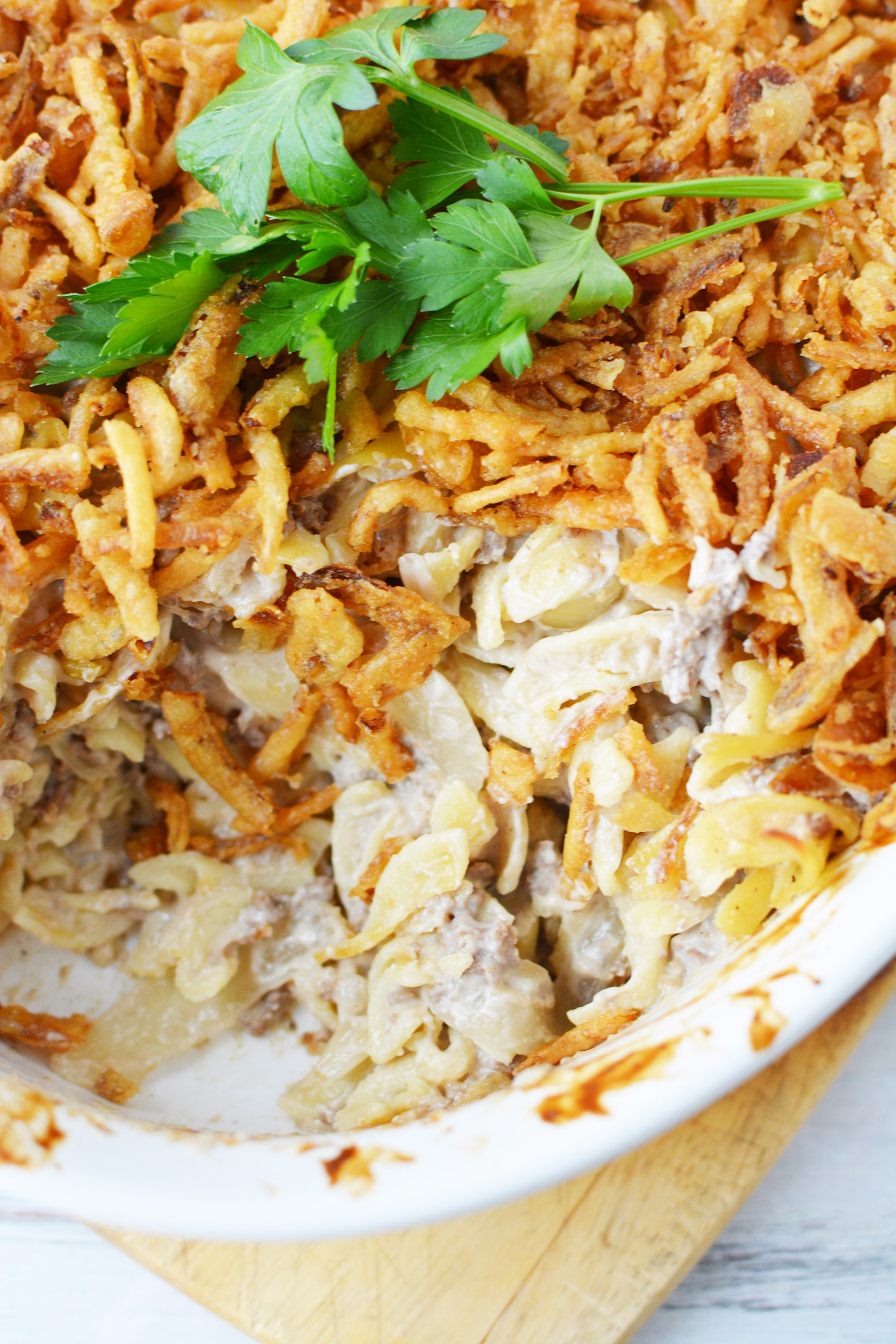 No-Fuss French Onion Beef Casserole Recipe