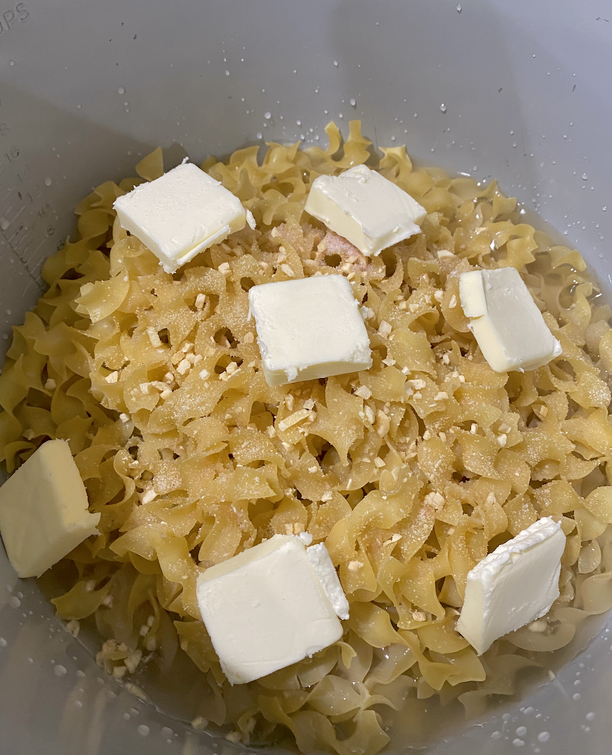 One Minute Butter Noodles In The Pressure Cooker