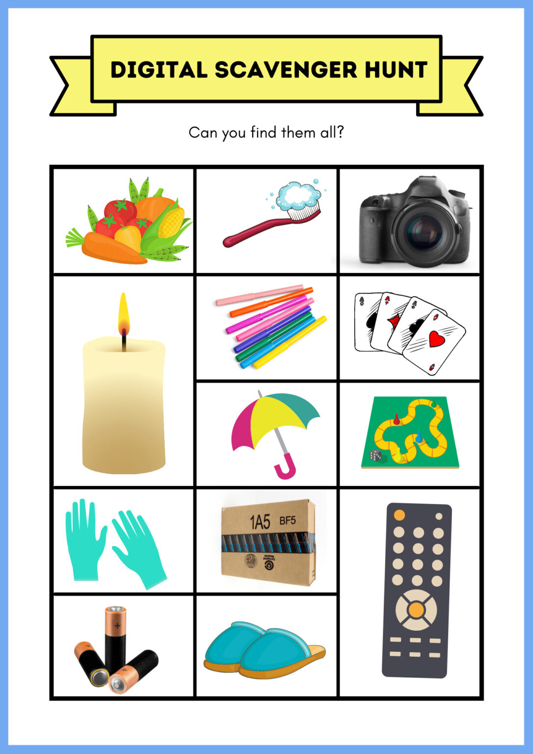 Free Virtual Scavenger Hunts Printables And Tips For Hosting