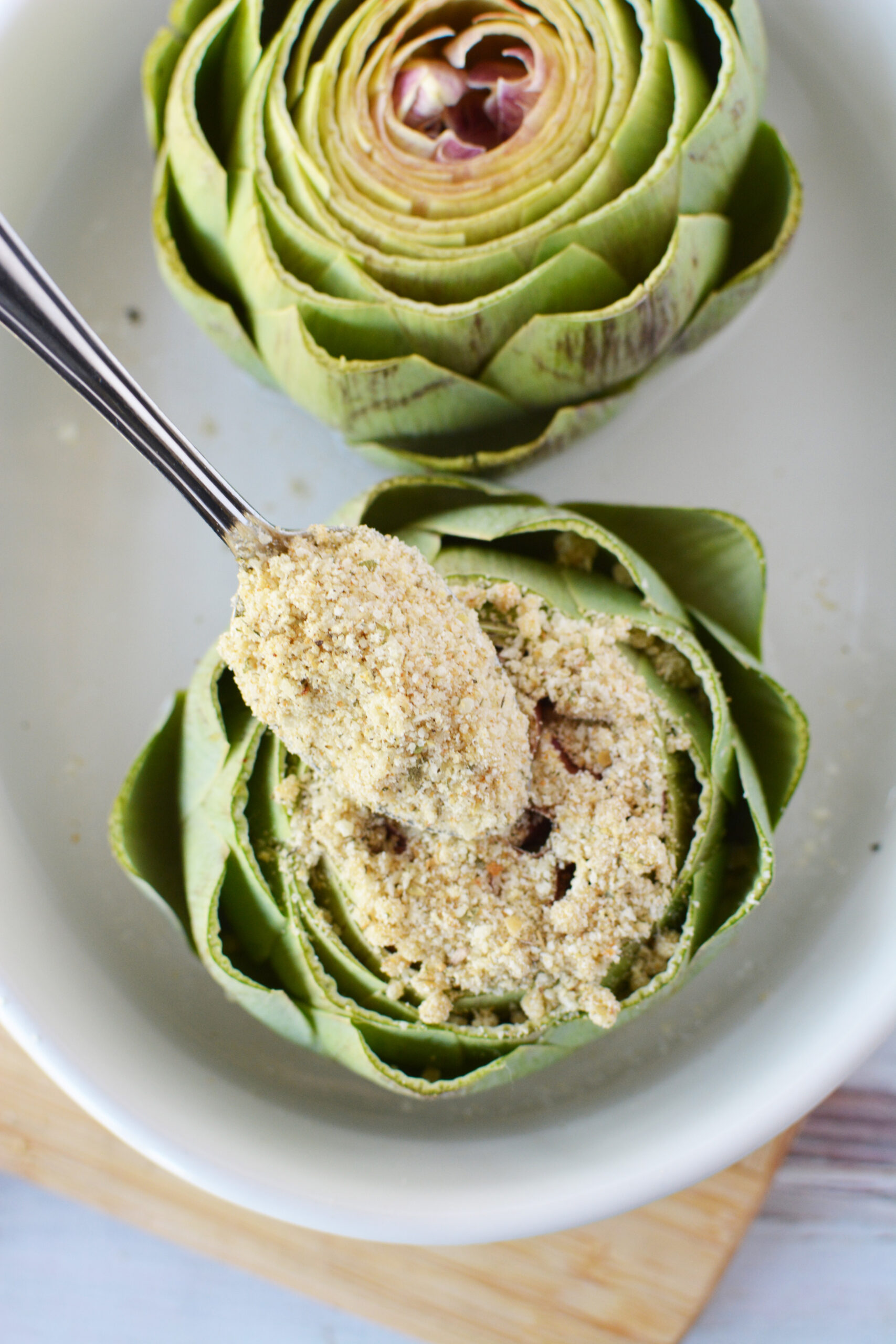 Italian Stuffed Artichokes Recipe With Breadcrumbs and Parmesan - Lady ...